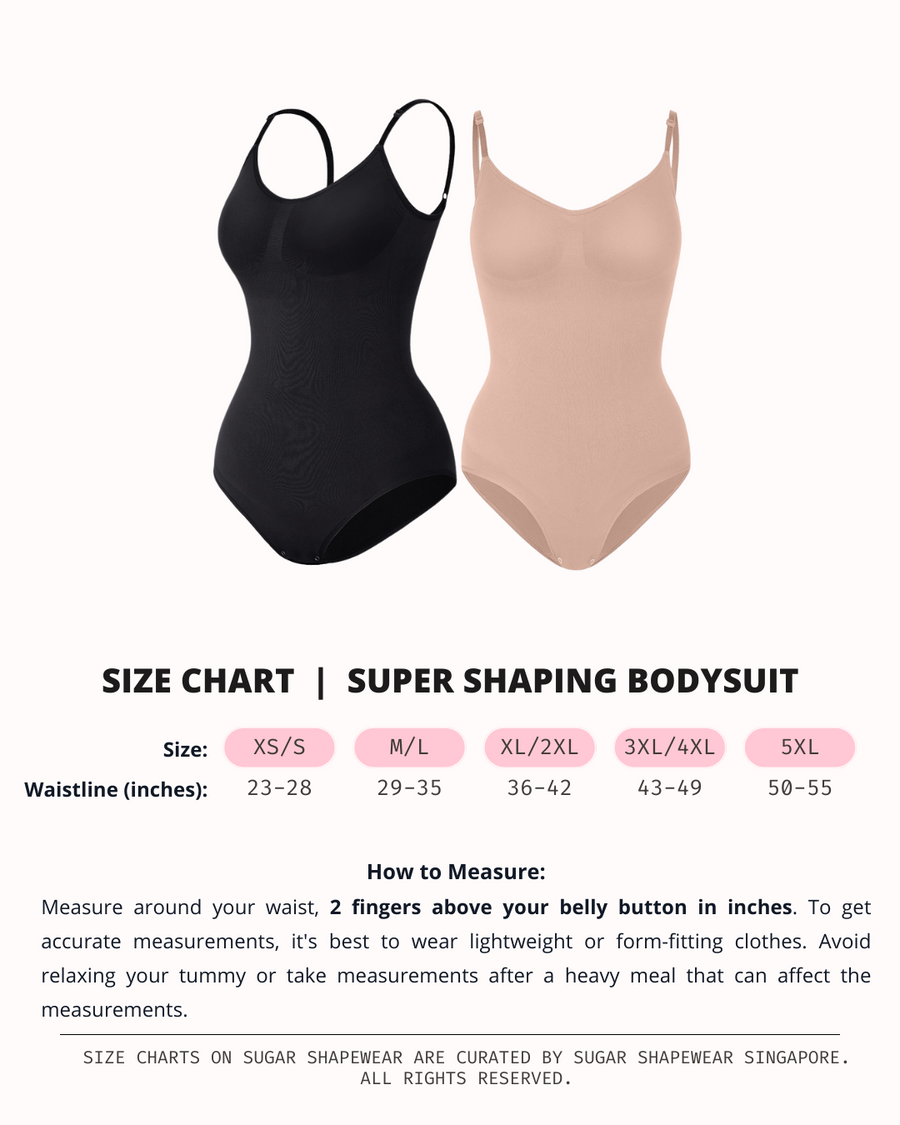 Super Shaping Bodysuit | Seamless Body Sculpting Shapewear – Sugar ...